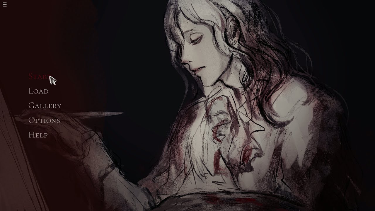 It Paints Me [ horror visual novel]4K Commentary part 1 #horrorplayer # ...
