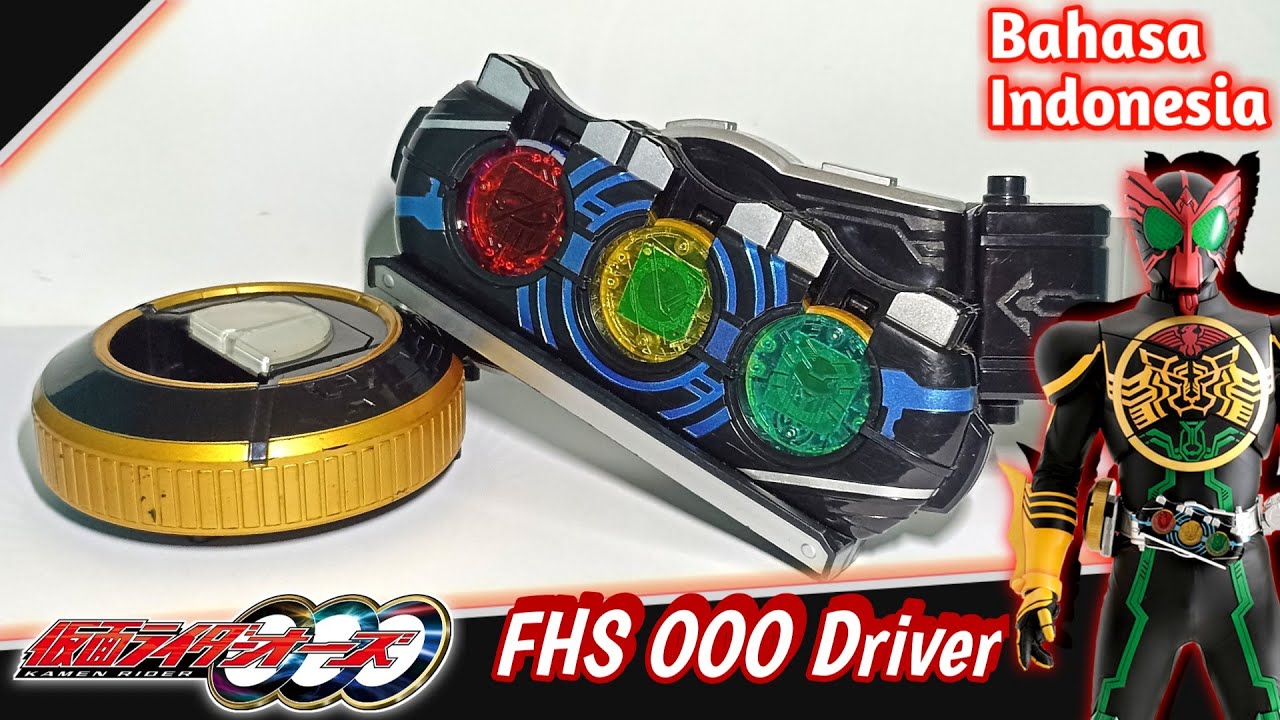 Review FHS OOO Driver 🔴🟡🟢 | Kamen Rider OOO #GlenView [BAHASA INDONESIA ...