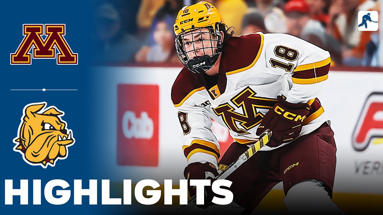 Minnesota vs Minnesota Duluth | NCAA College Hockey | Highlights ...