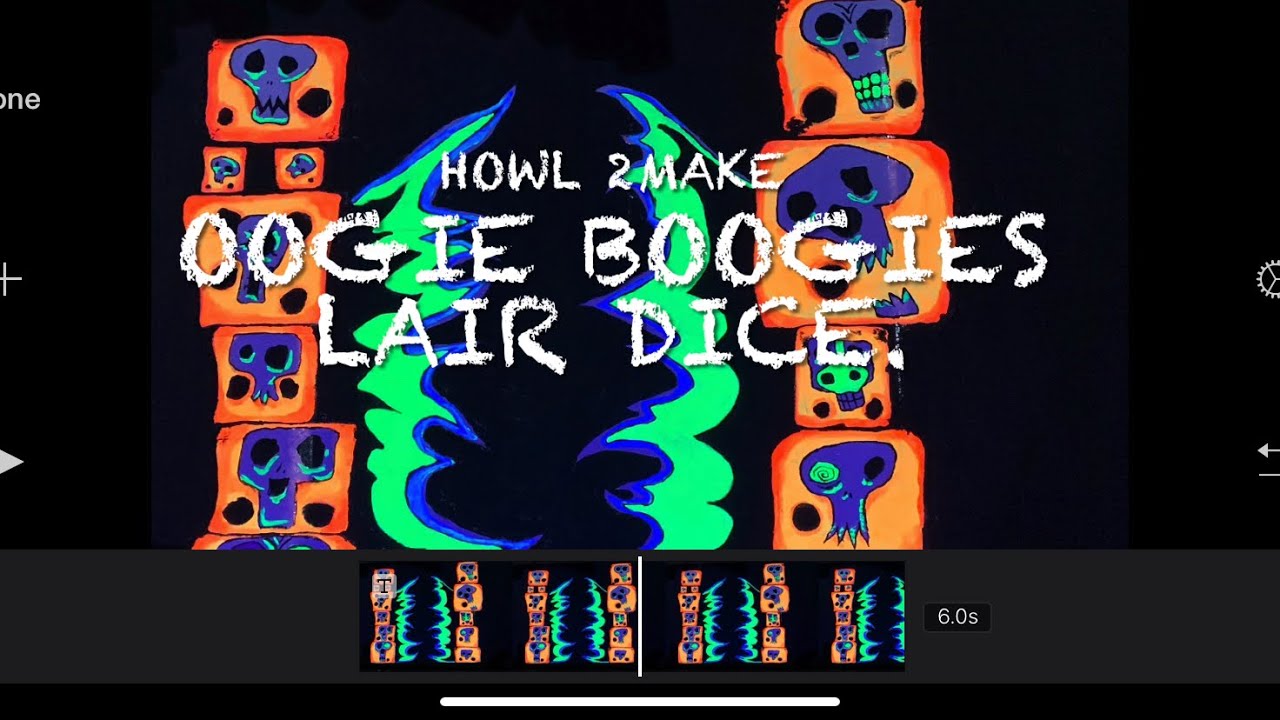 DIY Nightmare Before Christmas/ Oogie Boogie’s Lair Stacked Dice Yard ...