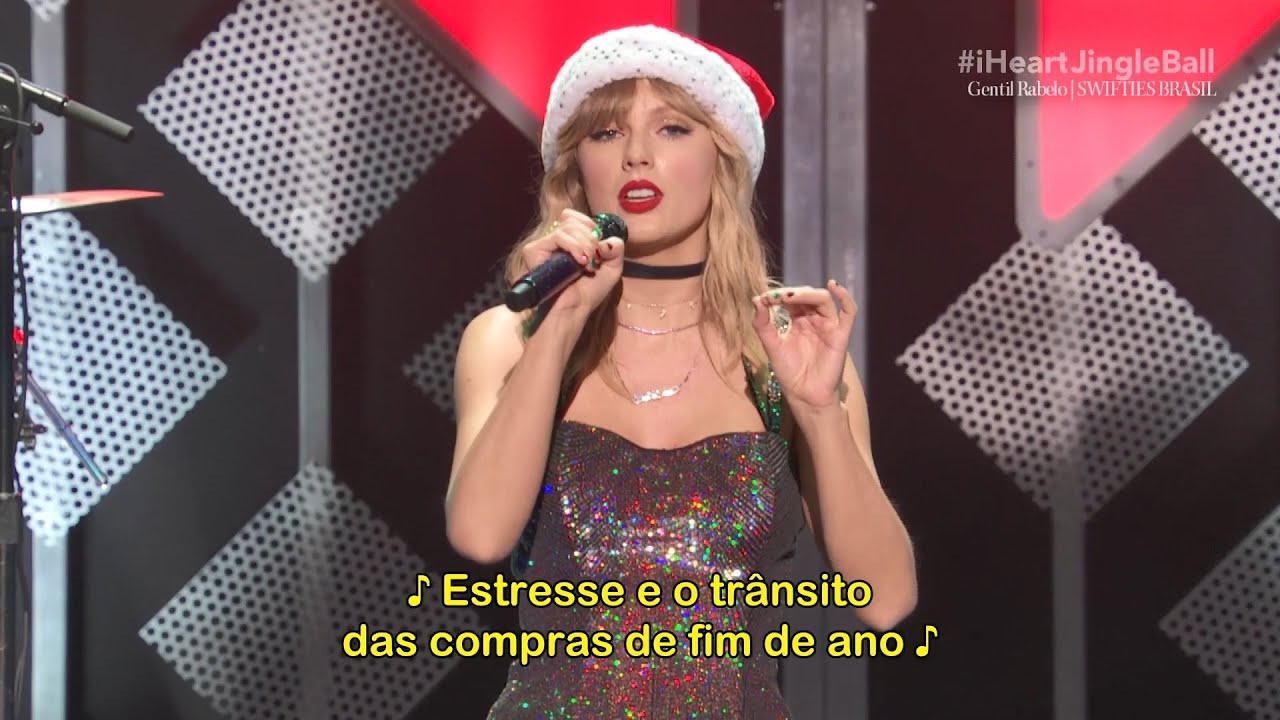 Taylor Swift Christmas Tree Farm Legendado Live iHeartRadio | SWIFTIES ...