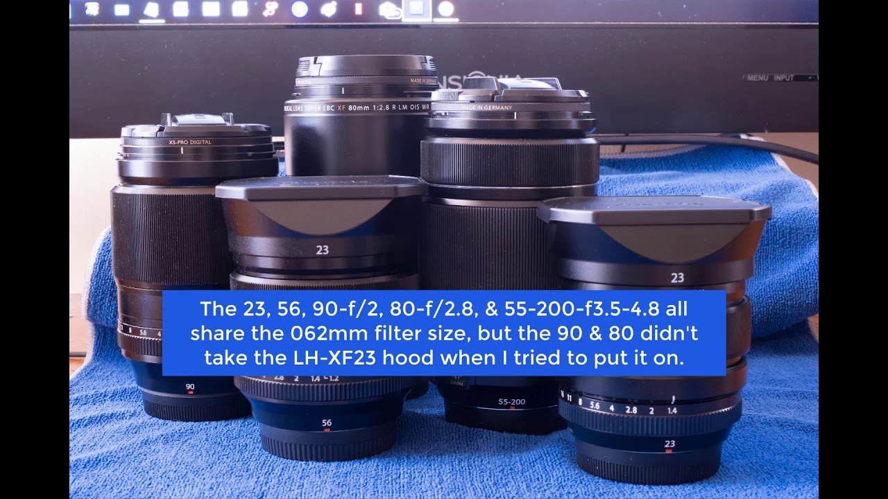 Rectangular Hoods for Fujinon XF Lenses - YouTube