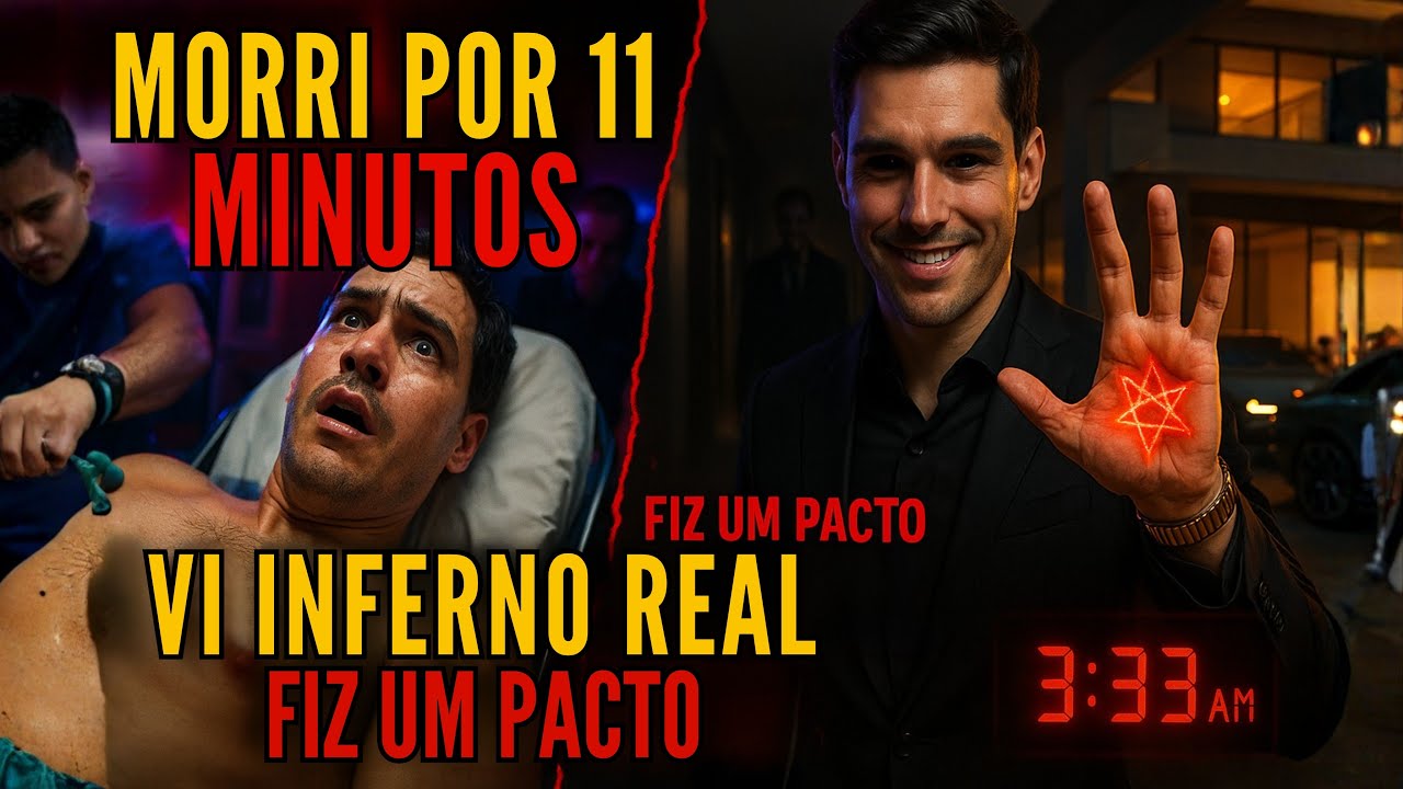 MORRI POR 11 MINUTOS E VI O INFERNO REAL - YouTube