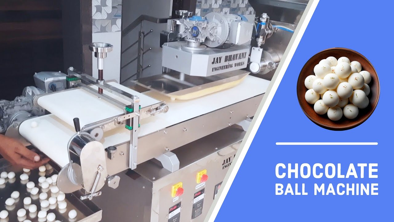 Chocolate ball rounding machine | Rasgulla machine | Peda machine - YouTube