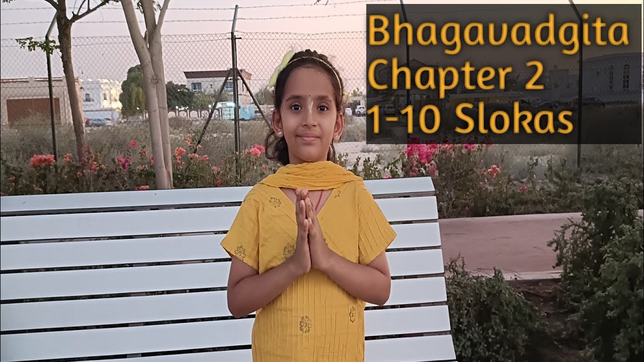 Bhagavadgita Series| Sankhya Yoga | Chapter 2 | 1-10 Slokas - YouTube