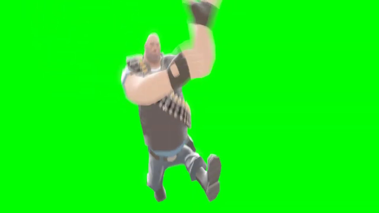 tf2 heavy green screen - YouTube
