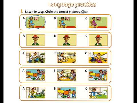 Get Ready For Starters 2nd Unit 12 Language practice Page 83