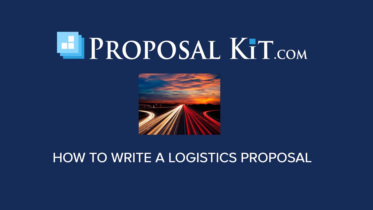 How To Write A Logistics Proposal YouTube how-to-write-a-logistics-proposal-youtube