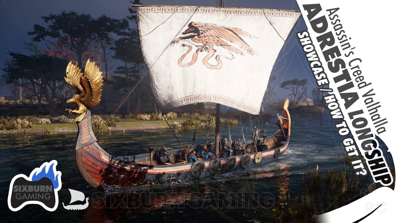 Assassin's Creed Valhalla ADRESTIA Longship Set Gameplay Showcase ...