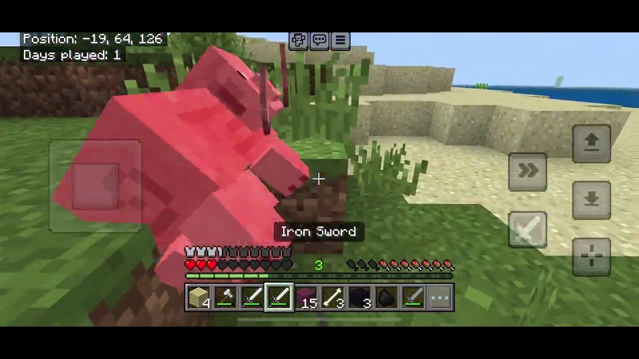 Playing old Minecraft - YouTube