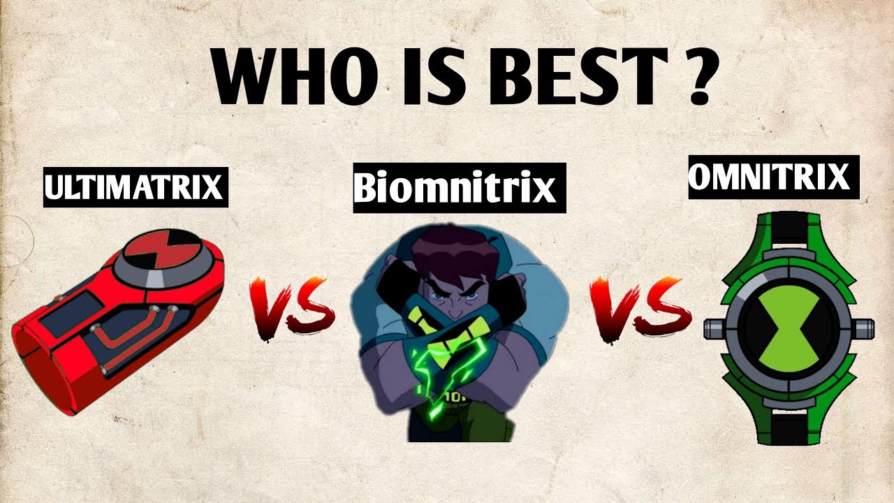 Biomnitrix VS Omnitrix VS Ultimatrix | Who is Best ? | in Hindi | By # ...