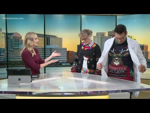 Tacky Sweater 5K supports Melanoma Awareness - YouTube