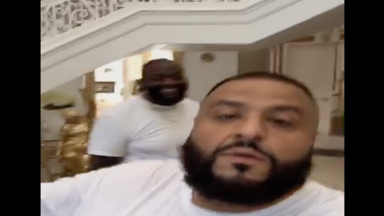 DJ Khaled Exclusive Footage Inside Rick Ross Mega Mansion Pt 3 - YouTube