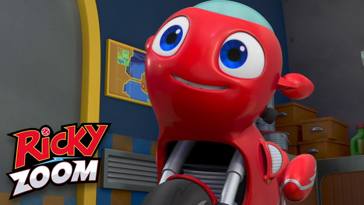 Magnets Are AMAZING! ⚡️Lets Tidy Up! ⚡️ Motorcycle Cartoon | Ricky Zoom ...
