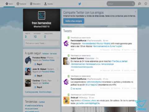 Tutorial Twitter - Explicación de la interfaz de Twitter - YouTube
