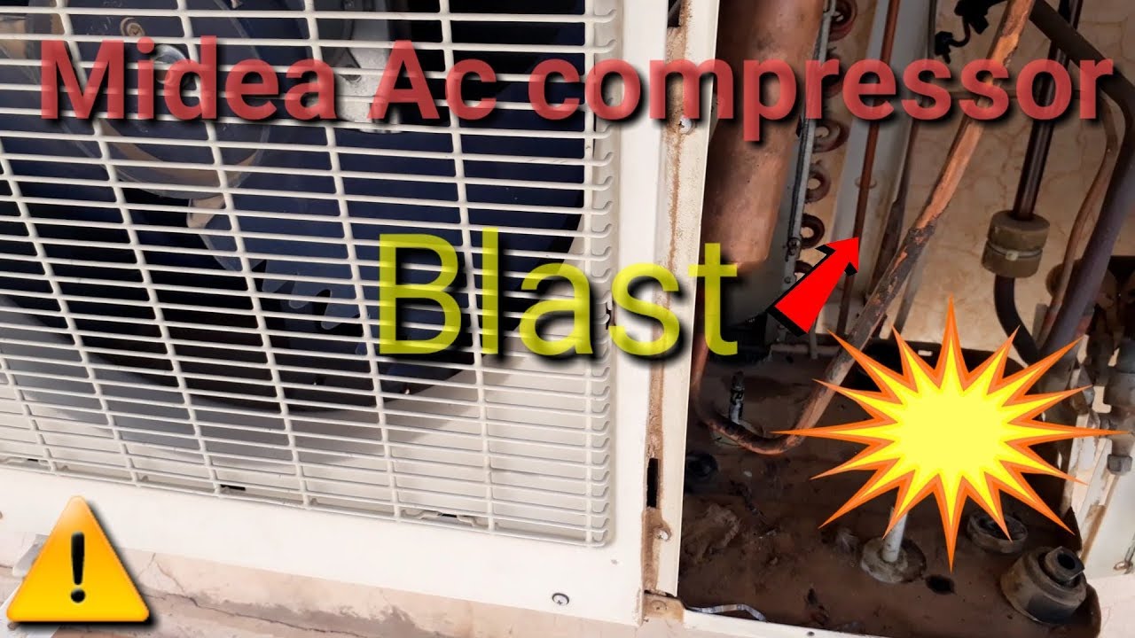 Midea Ac Rotary Compressor Air Conditioner Compressor Low Blast ...