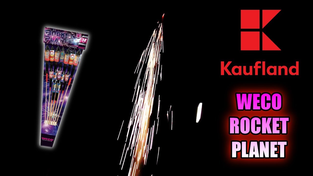 KAUFLAND 7,77€ | Weco Rocket Planet | Raketensortiment - YouTube