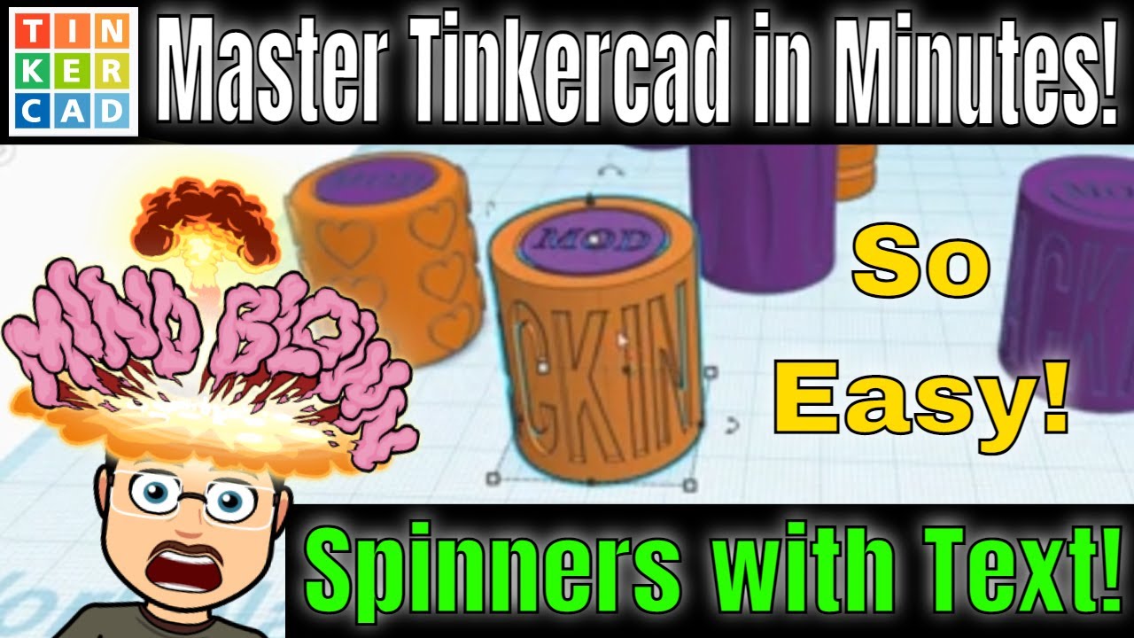 UPGRADE Your Spinner With Sweet Shapes And Curved Text Tinkercad upgrade-your-spinner-with-sweet-shapes-and-curved-text-tinkercad