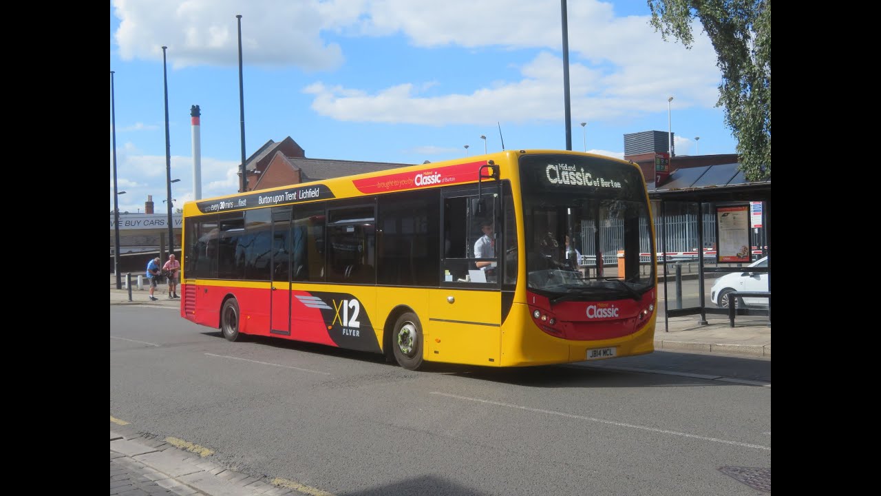 *NEW ROUTE* Midland Classic of Burton - X12 Flyer route visual between ...