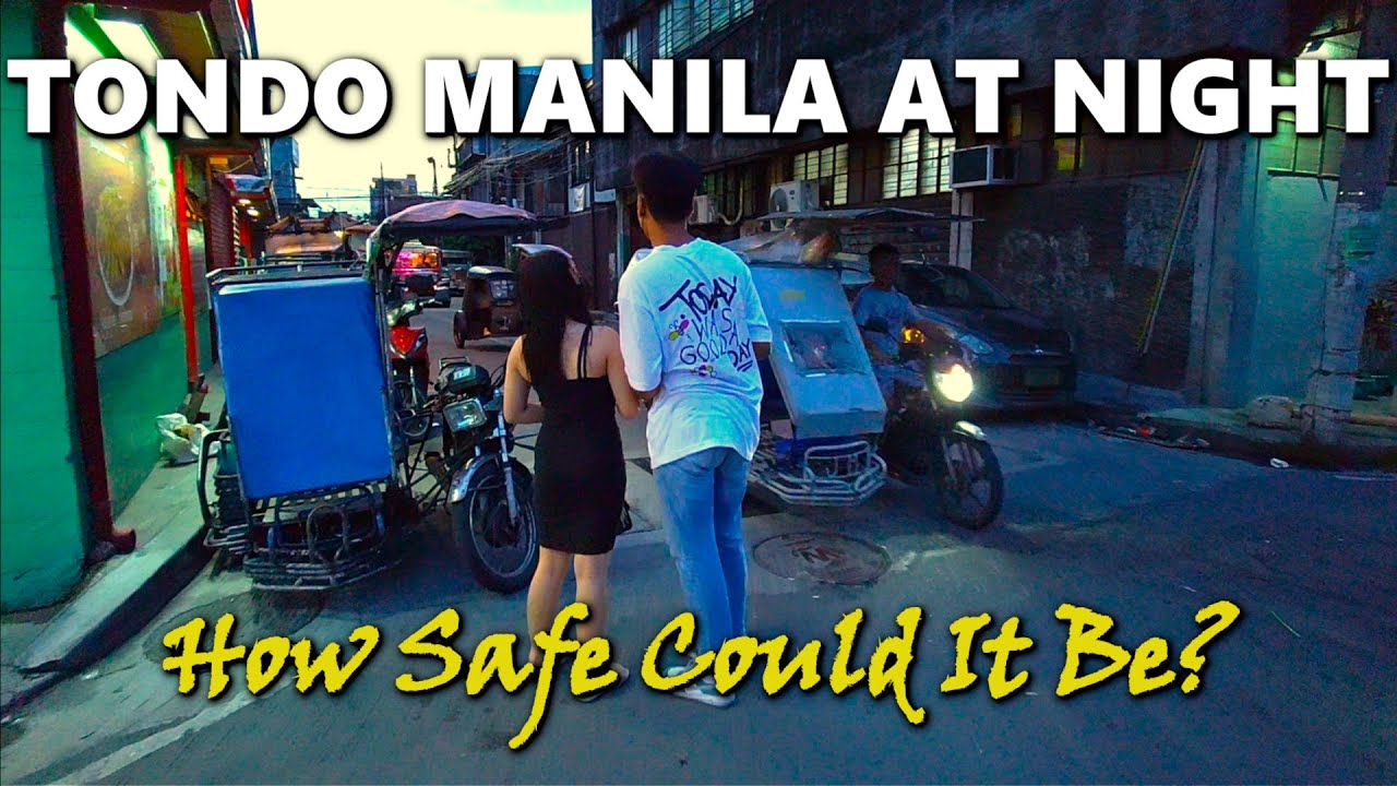 WANDERING AT NIGHT IN TONDO MANILA - YouTube