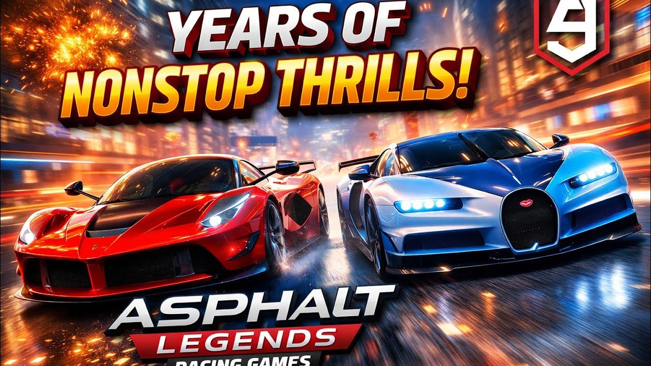 20 Years of Nonstop Thrills in Asphalt Legends Racing Games - YouTube