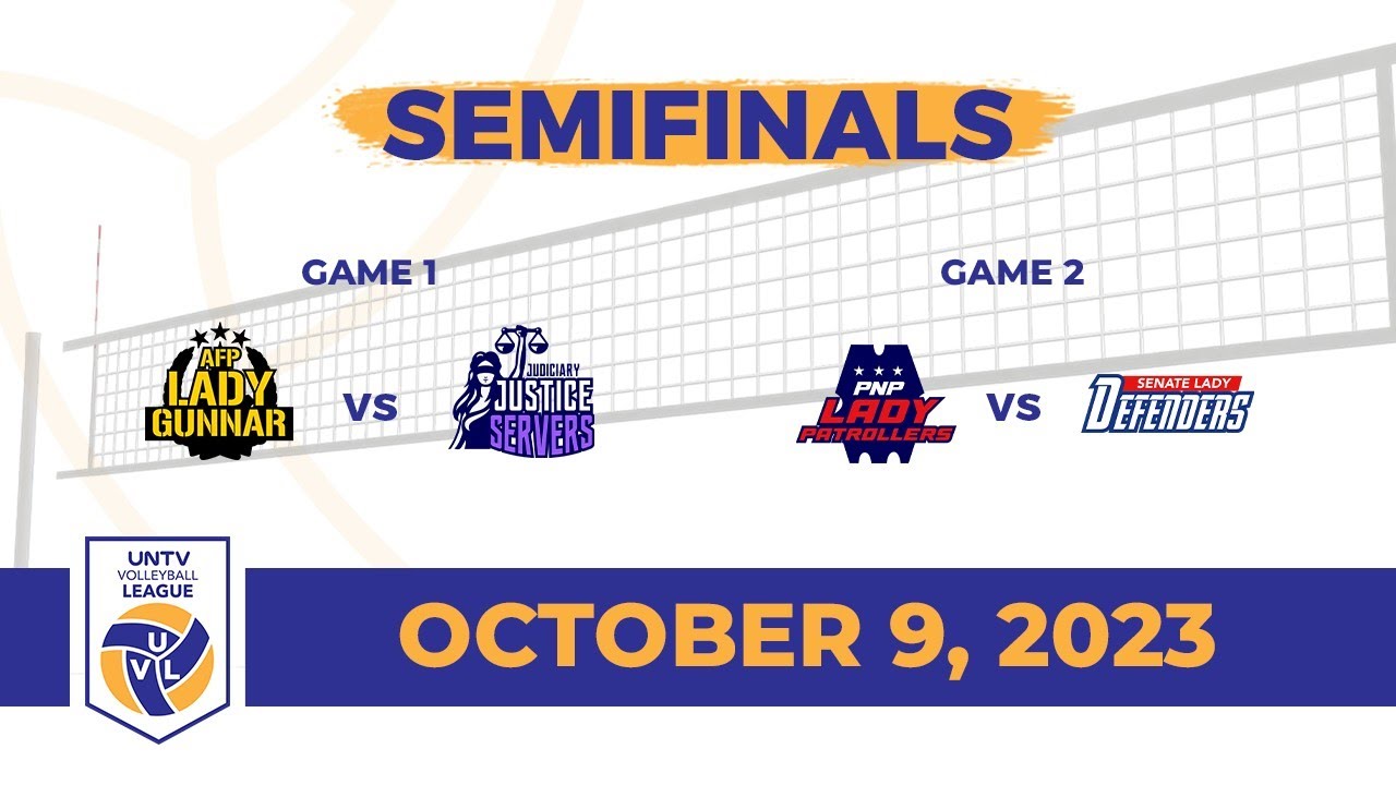 UNTV Volleyball League Semis: Knockout Match at Paco Arena, Manila ...
