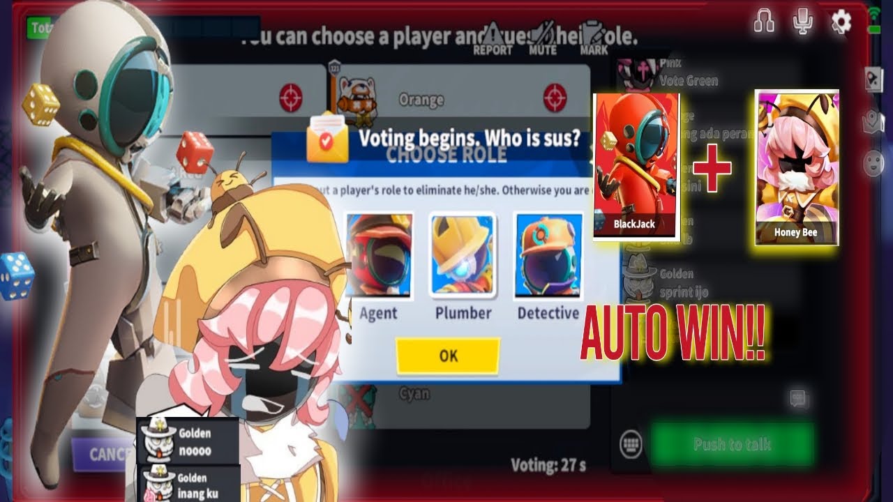 COMBO LITTLE BEE & BLACKJACK ANTI MAGANG!!?? - Super Sus Indonesia ...