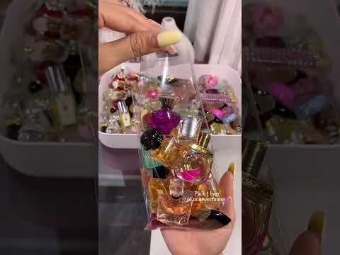 Pack 1 bag of mini perfumes. #miniperfumes #parfumisiulang #miniperfume #perfumegift