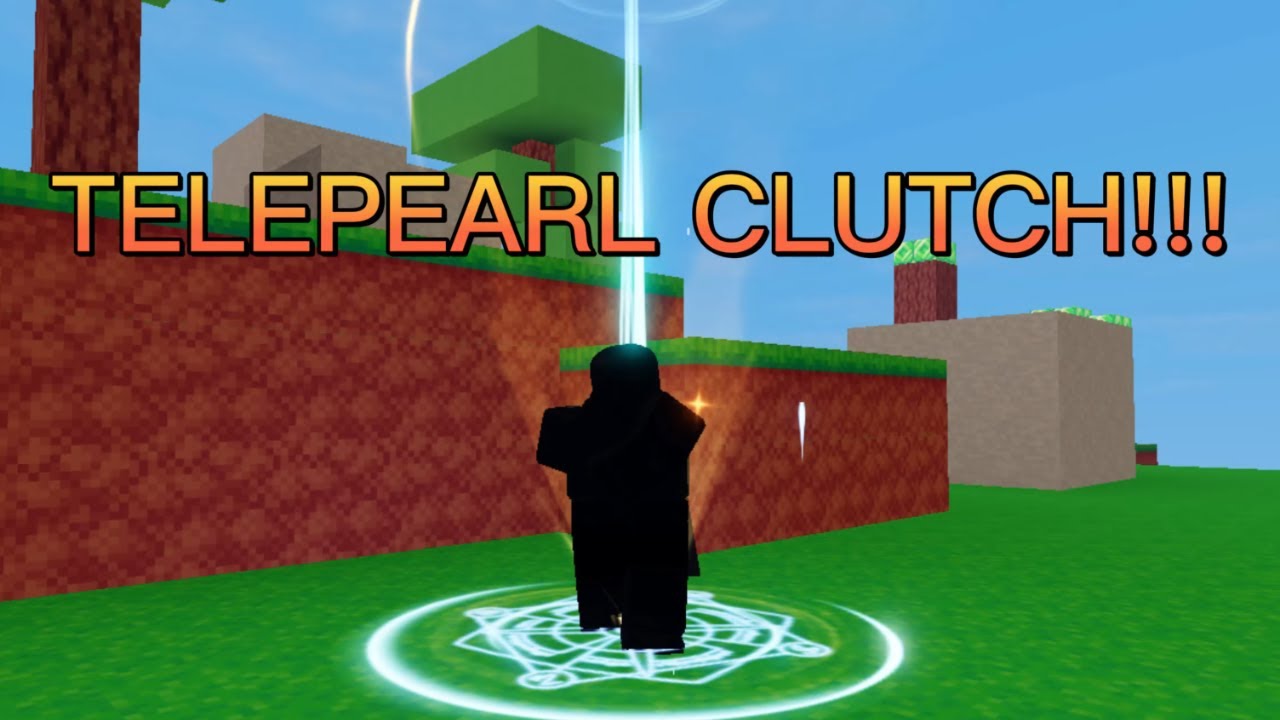 I DID AN INSANE TELEPEARL CLUTCH!!! (Roblox Bedwars) - YouTube