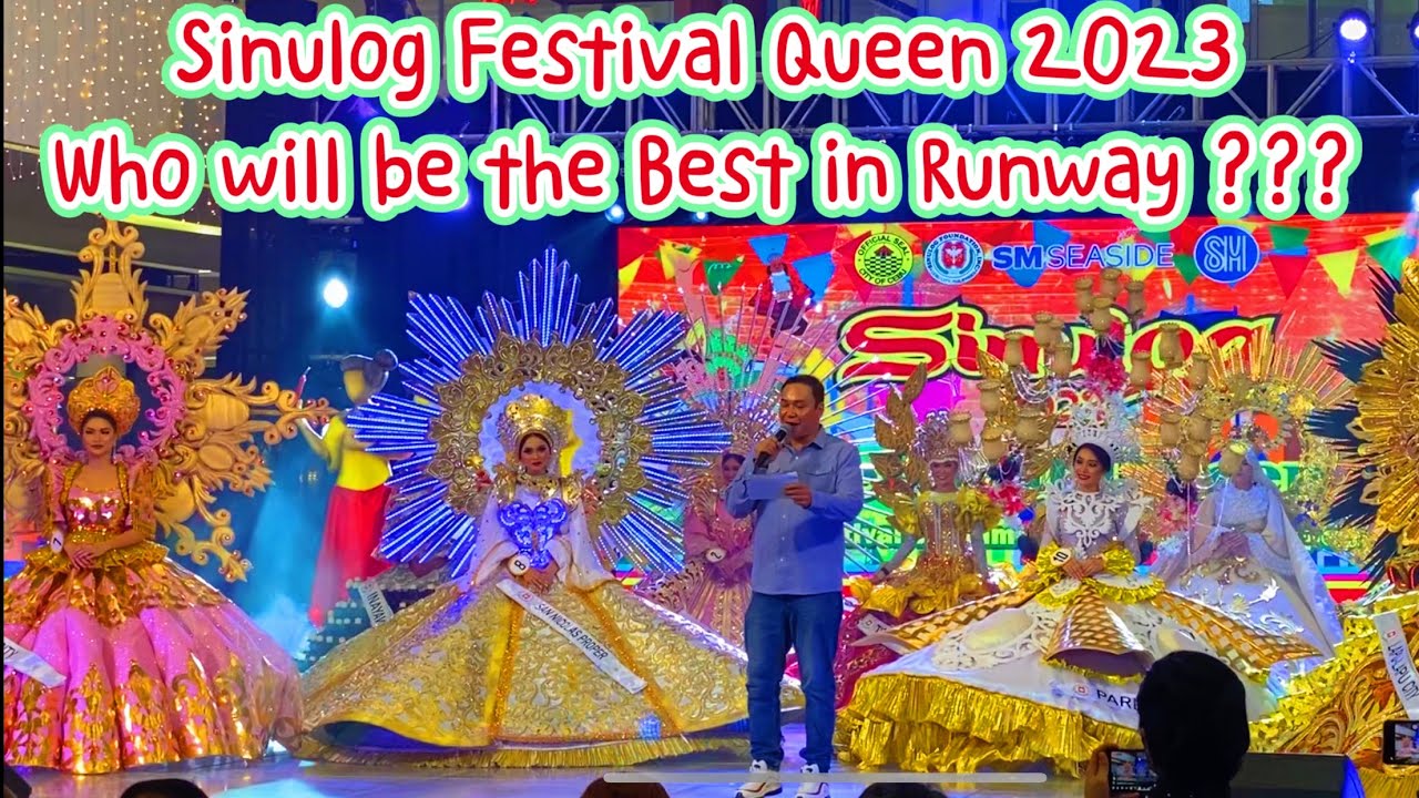 Sinulog Festival Queen 2023 ANNOUNCEMENT OF WINNERS for BEST in RUNWAY ...