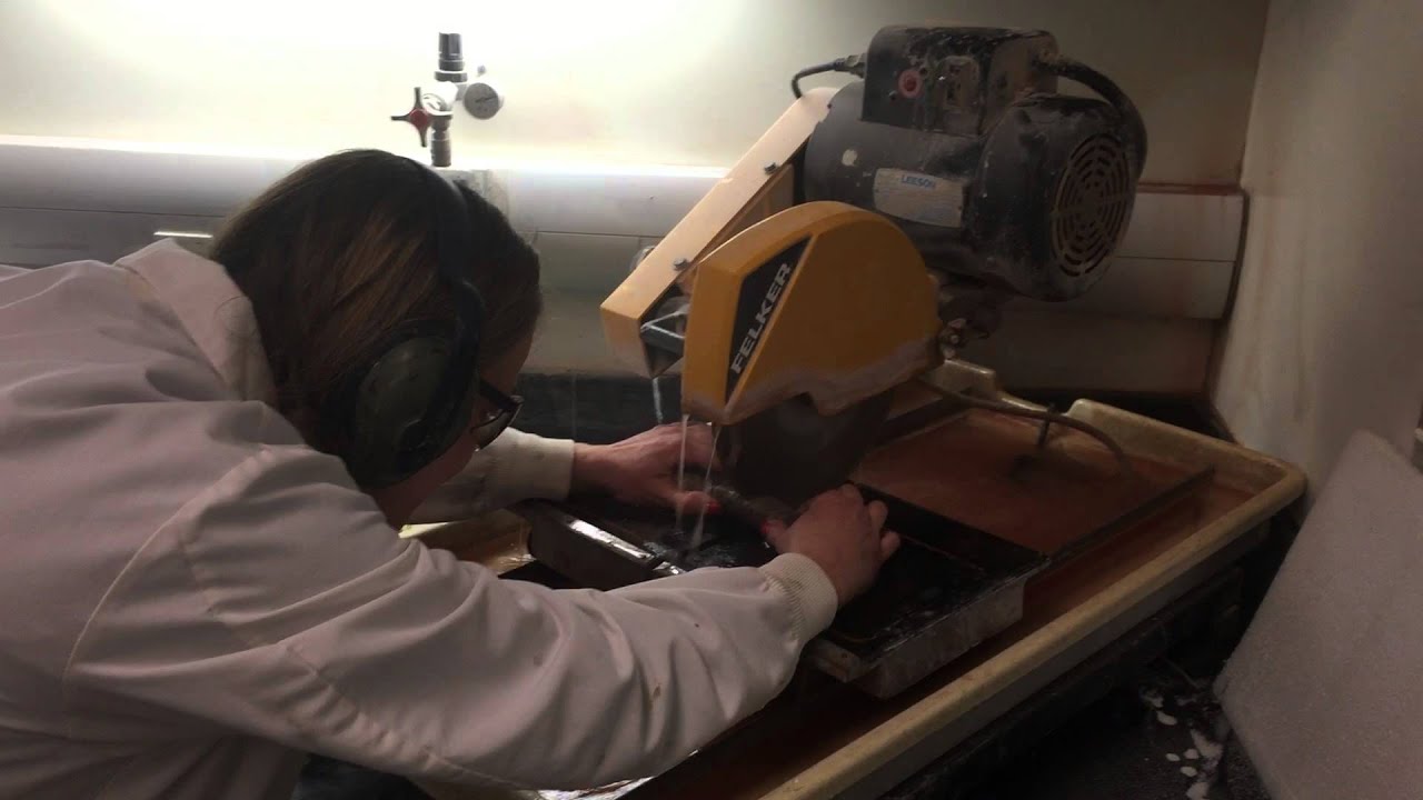 Cutting Bones for Histological Analyses - YouTube