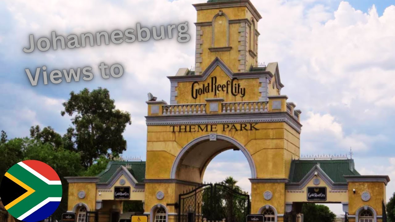 Ride Along With Us to Gold Reef City l South Africa's Theme Park # ...