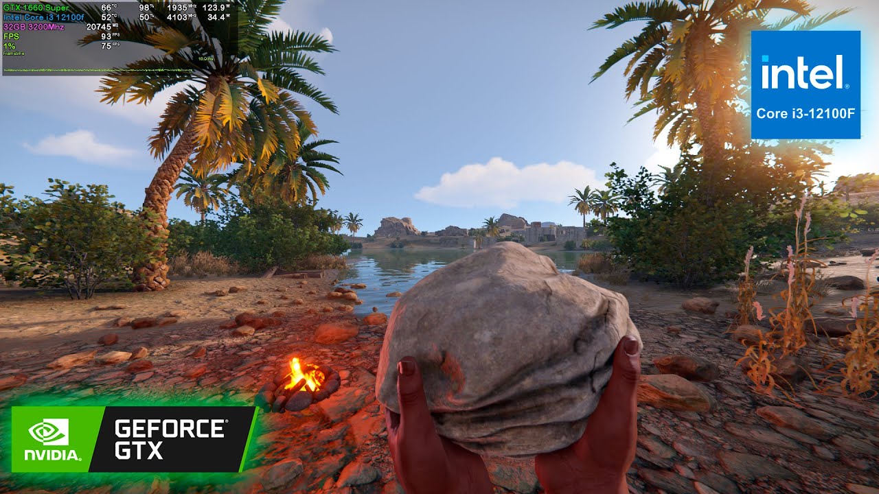 Rust World Update 2.0 : GTX 1660 Super + i3-12100F | 1080p - YouTube