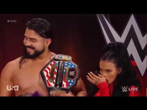 Rey mysterio attacks andrade backstage raw 1/6/20