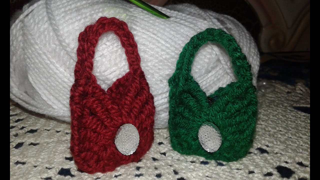 Crochet Mini Bag Pattern :: Keweenaw Bay Indian Community
