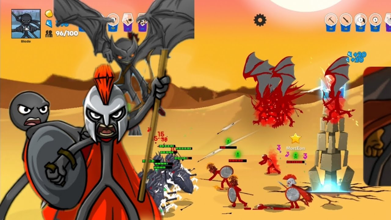 @EnesBRT Eclipsor and Atreyos Deck - StickWar 3 - YouTube