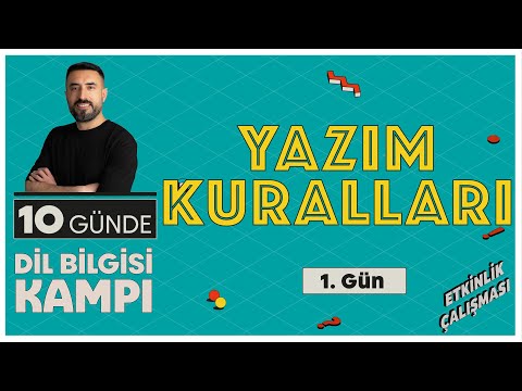 Yazım Kuralları ÖĞRETEN 200 ÖRNEK / Etkinlik Çözümü | 10 Günde Dil Bilgisi Kampı |  TYT – KPSS 2026