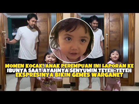 Bikin Gemes! Anak Ini Laporan Ke Ibunya Gegara Ayahnya Senyumin Teteh-Teteh, Auto Jadi Intel