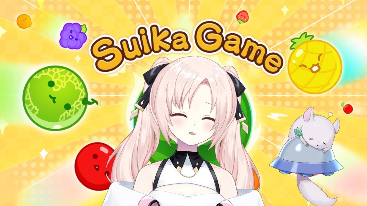 【Suika Game】Playing THE infamous SUIKA GAME!!!1【PRISM Project】 - YouTube