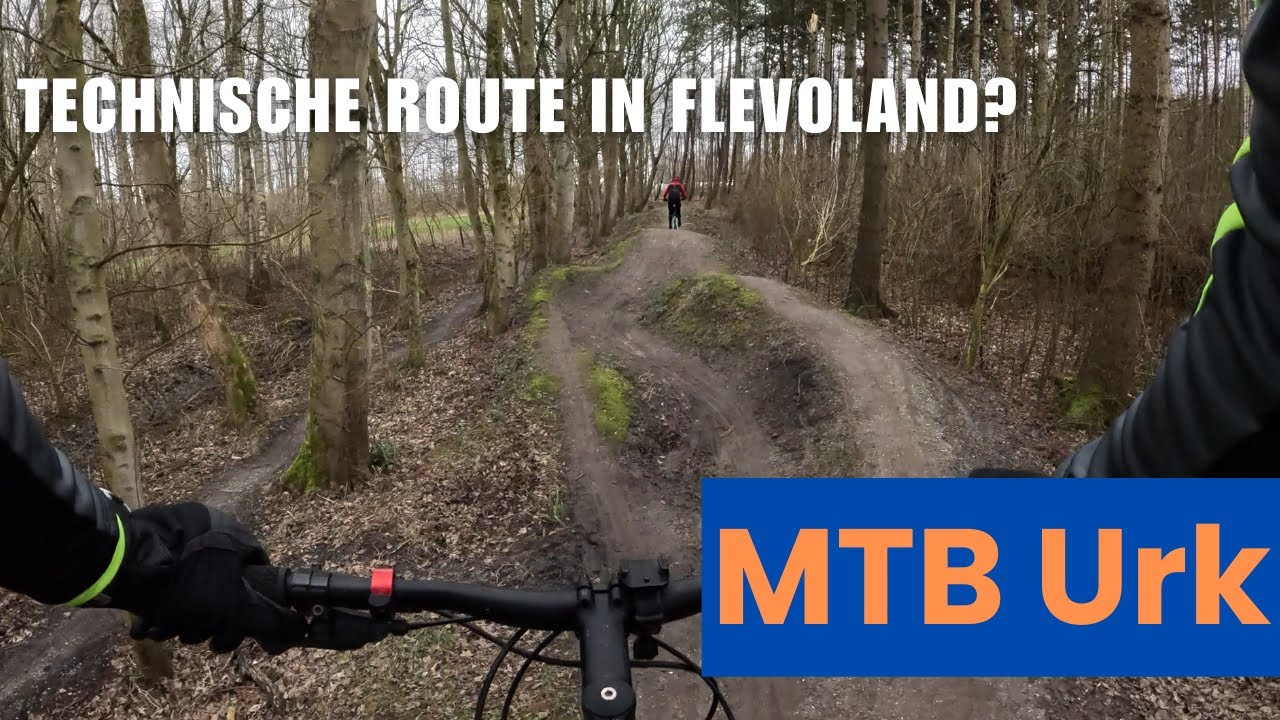 MTB route Urk || Meest technische route in Flevoland? || Mountainbike ...