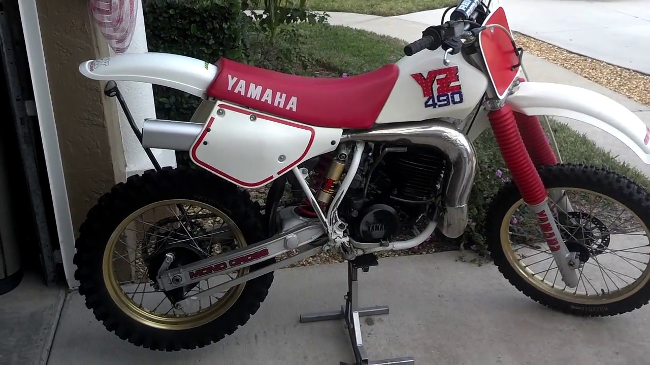 1987 YZ490 - YouTube
