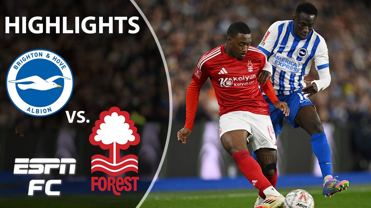🚨 PENALTY SHOOTOUT 🚨 Brighton vs. Nottingham Forest | FA Cup Highlights ...