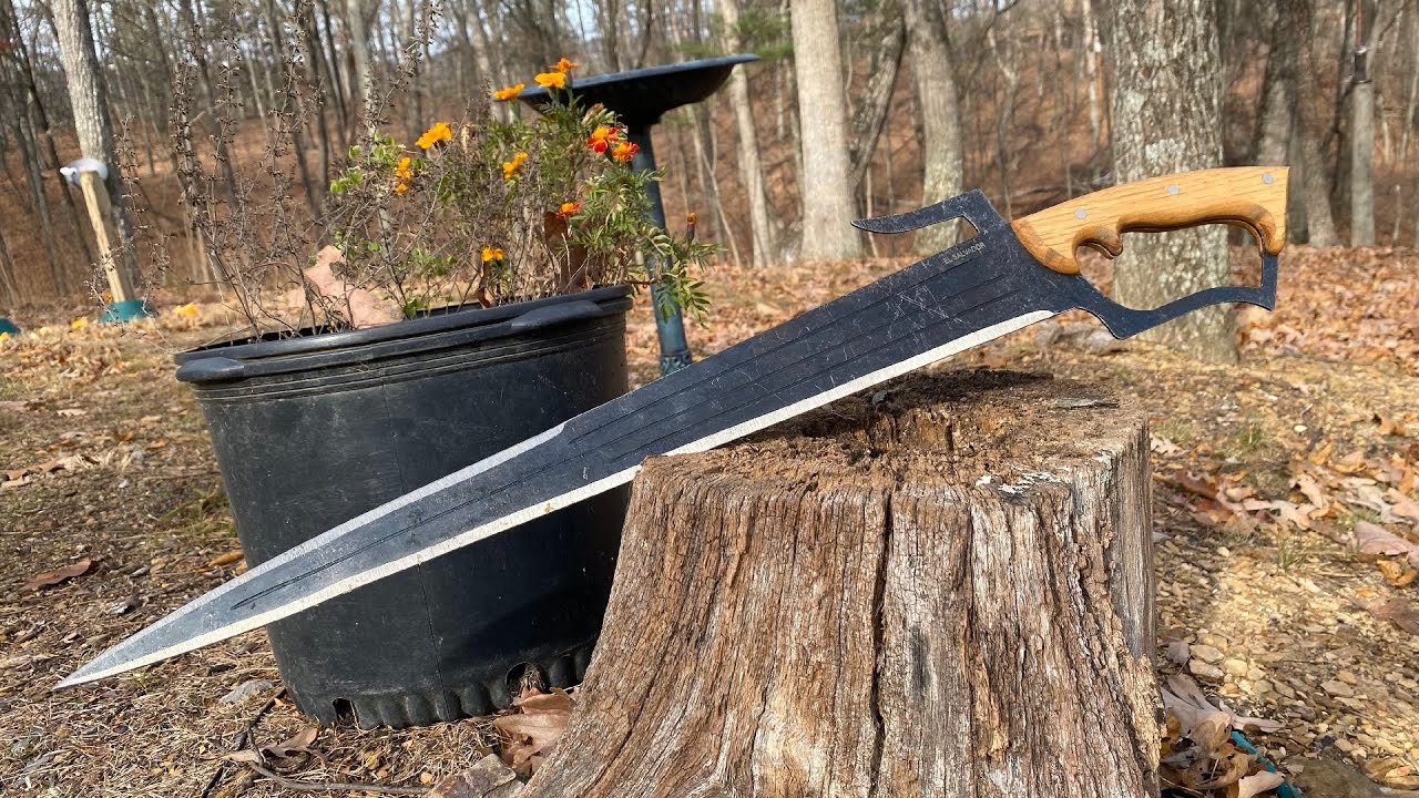 Condor/BYX Co Kingfisher Machete + Channel Update - YouTube