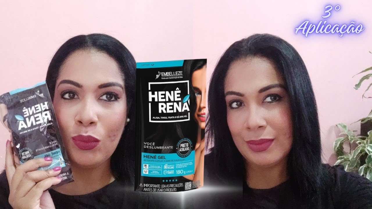 3ª Aplicação de Henê Rená Embelleze: Resultados e Minha Experiência # ...