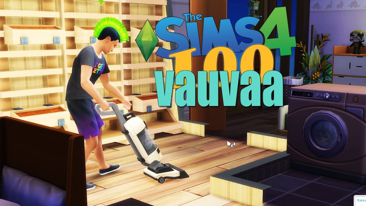 THE SIMS 4 SUOMI: 100 VAUVAA [#57] Semmosta Sekoiluu Et Oksat Pois!😆 ...