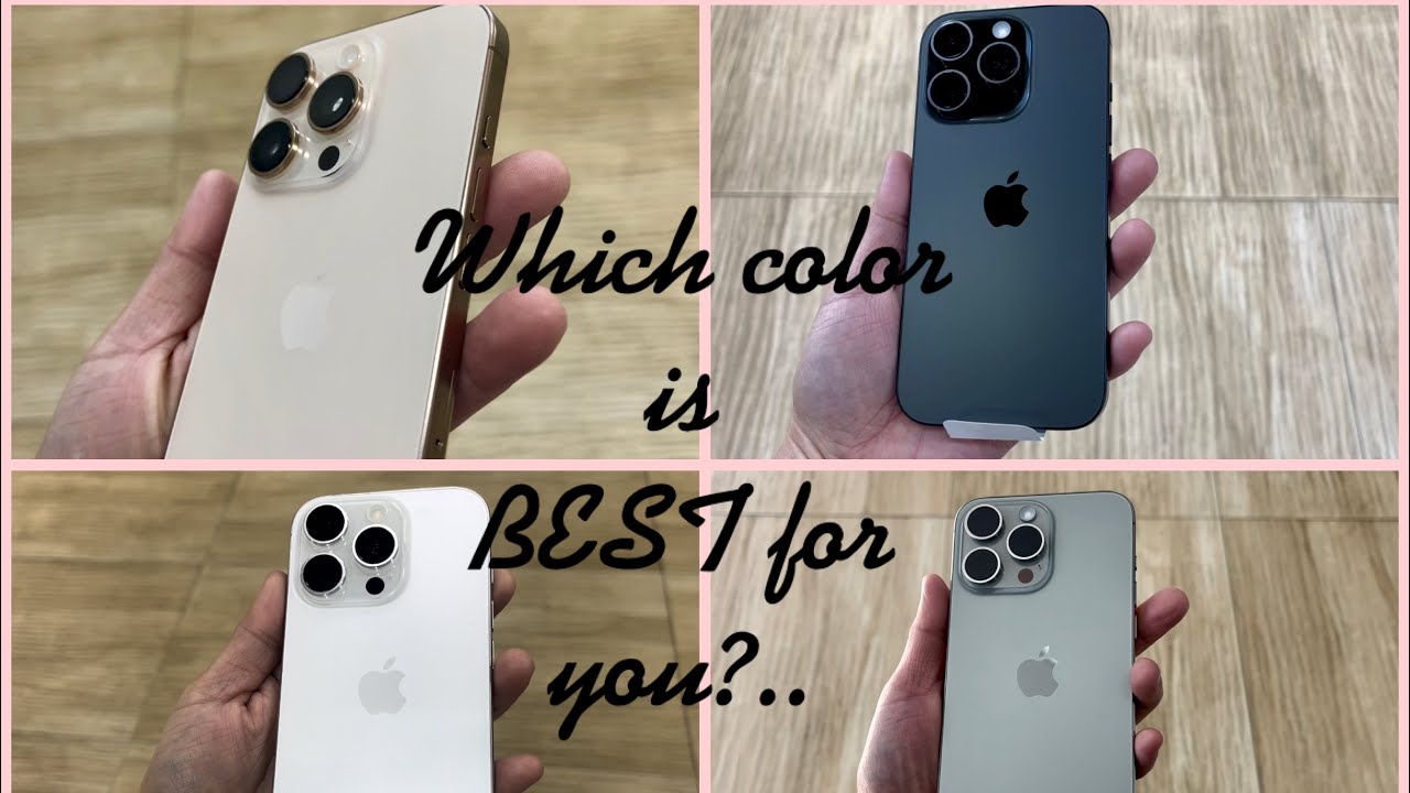IPHONE 16 PRO MAX/ 16 PRO | Which COLOR is BEST for you? | Kitty Jen ...