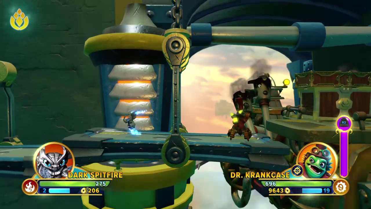 Skylanders imaginators part 8 the Sky fortress p2 legendary pit boss ...