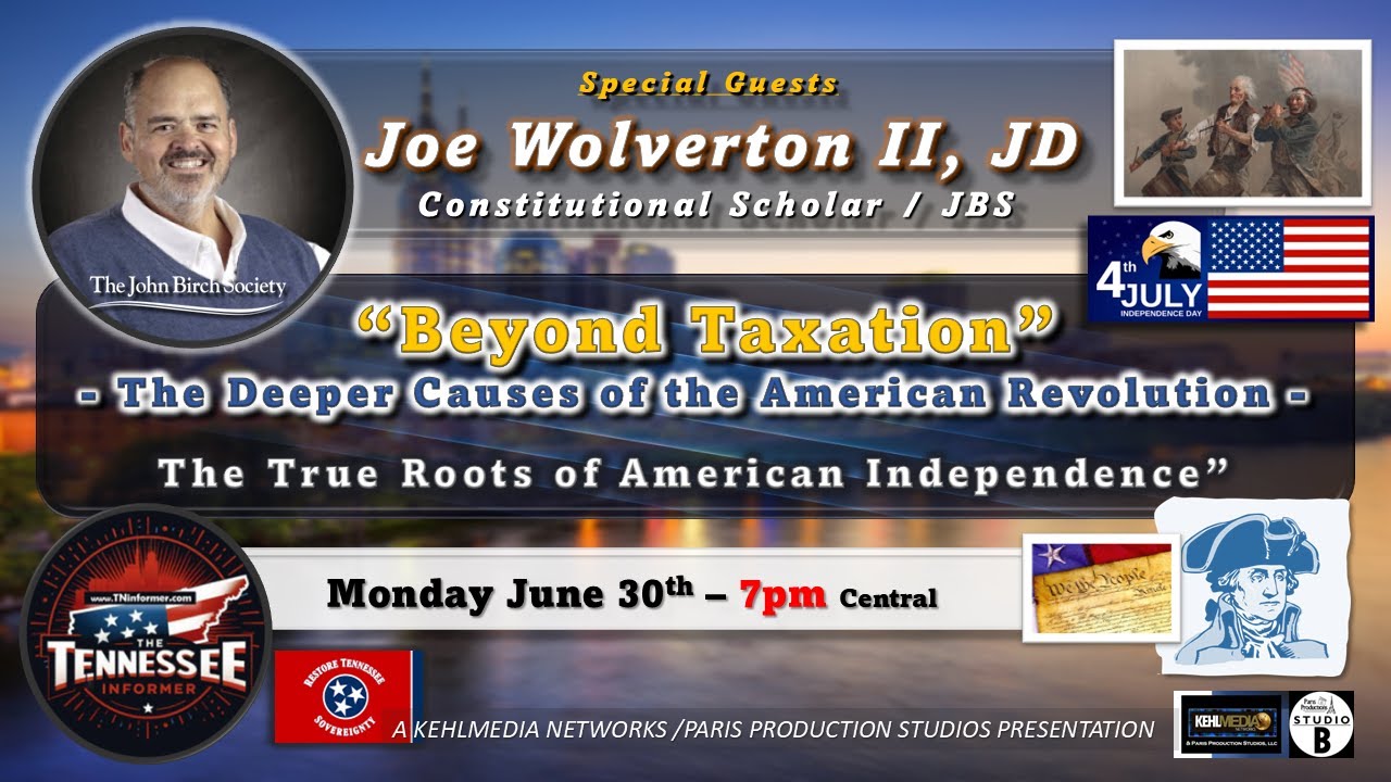 “Beyond Taxation”-The Deeper Causes of the American Revolution-True ...