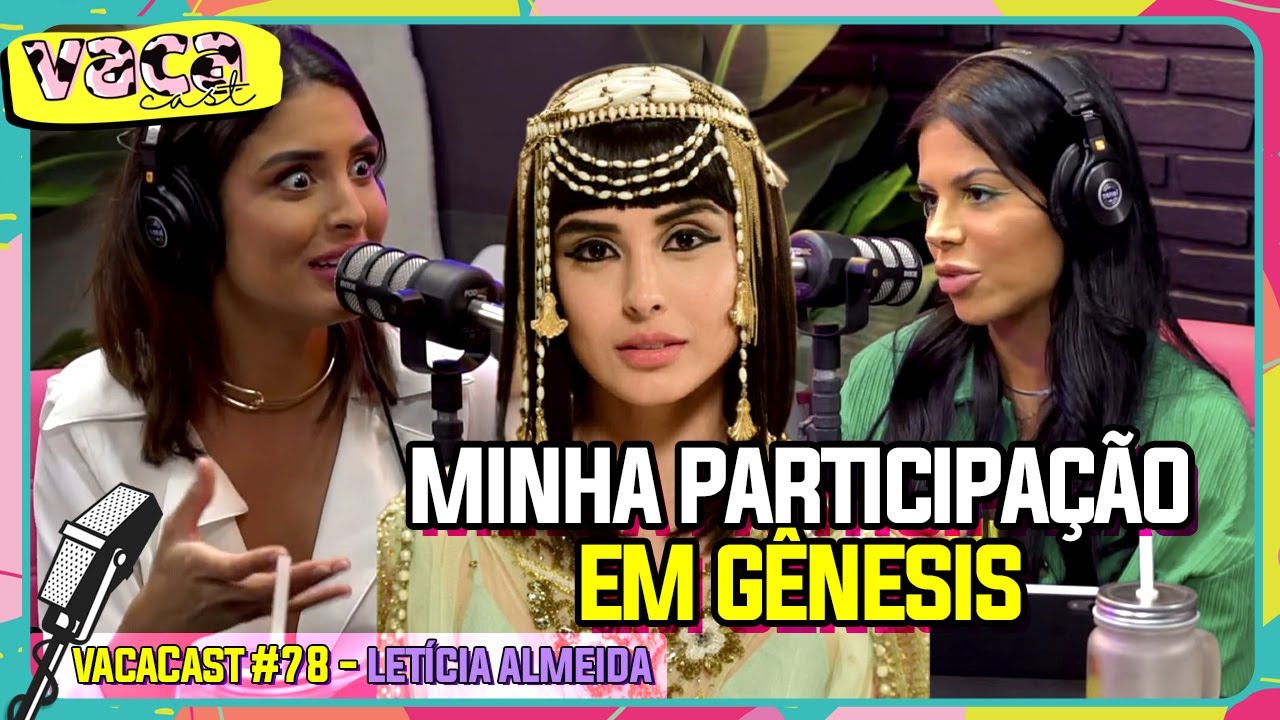 LETÍCIA ALMEIDA E SUA PARTICIPAÇÃO NA NOVELA GÊNESIS DA RECORD - YouTube