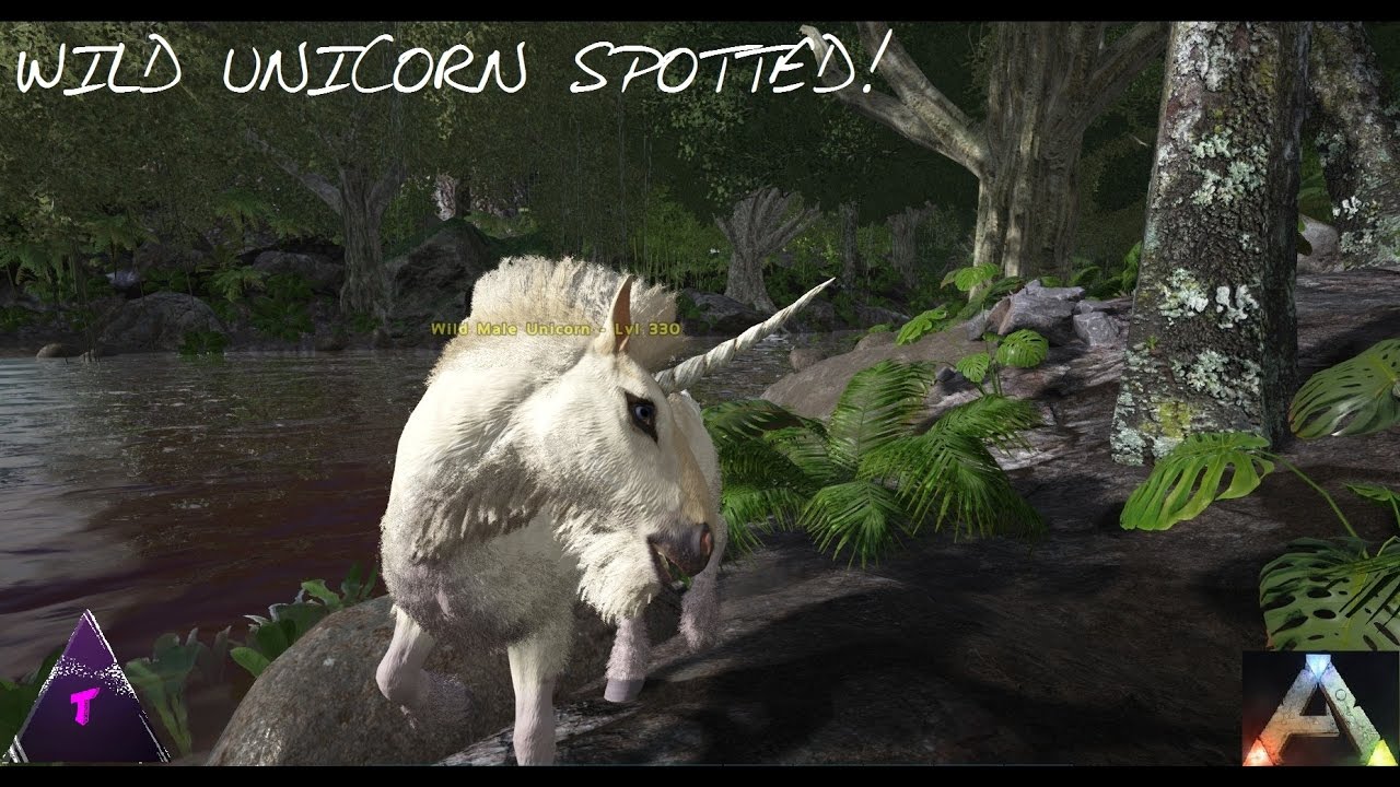 ARK: Survival Evolved - WILD UNICORN!!! S2 Ep3 (Online Gameplay) - YouTube